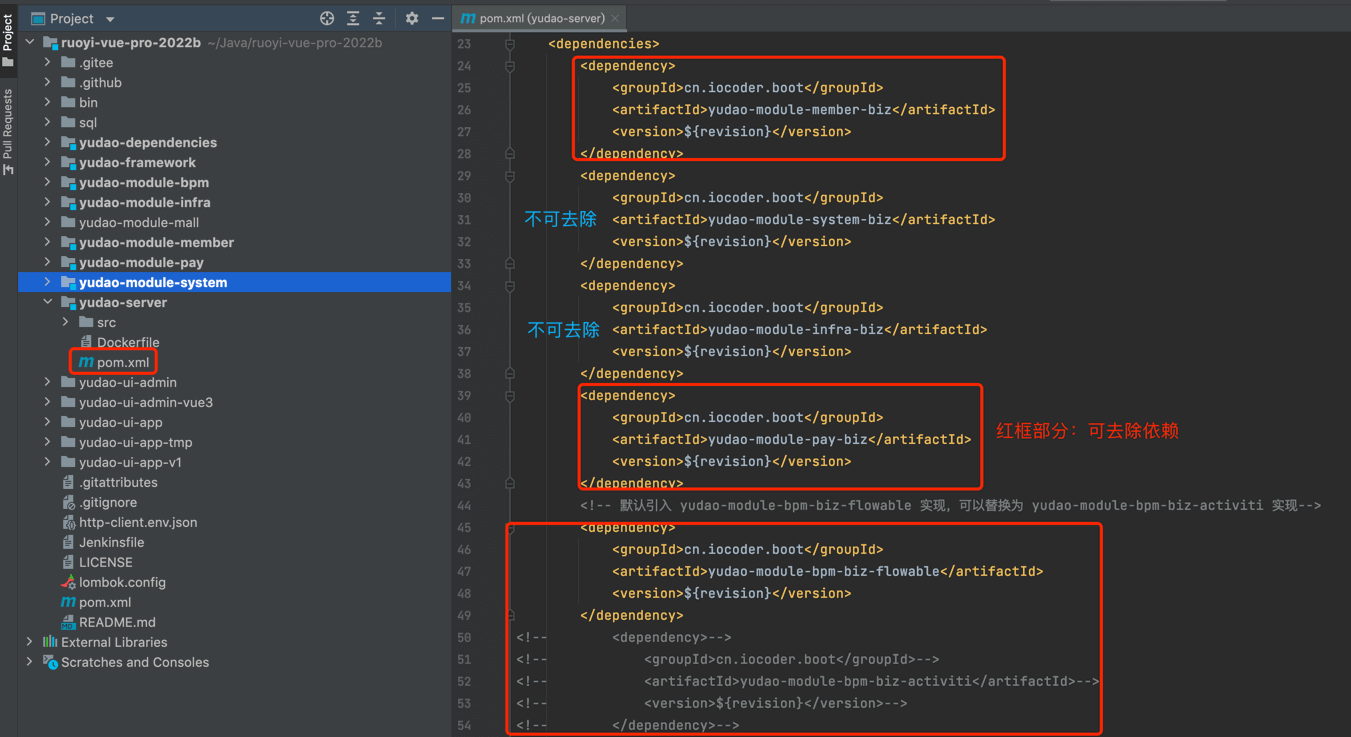 快速启动 | ruoyi-vue-pro 开发指南