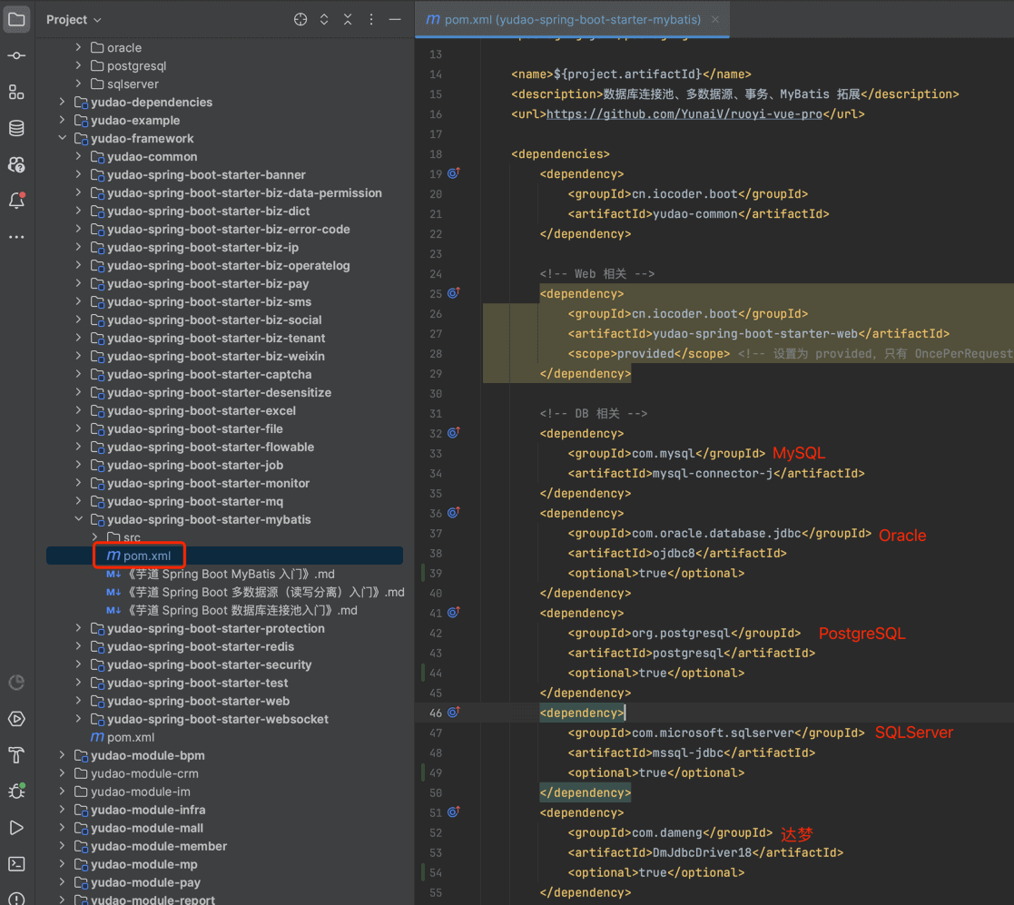 达梦数据库专属 | ruoyi-vue-pro 开发指南